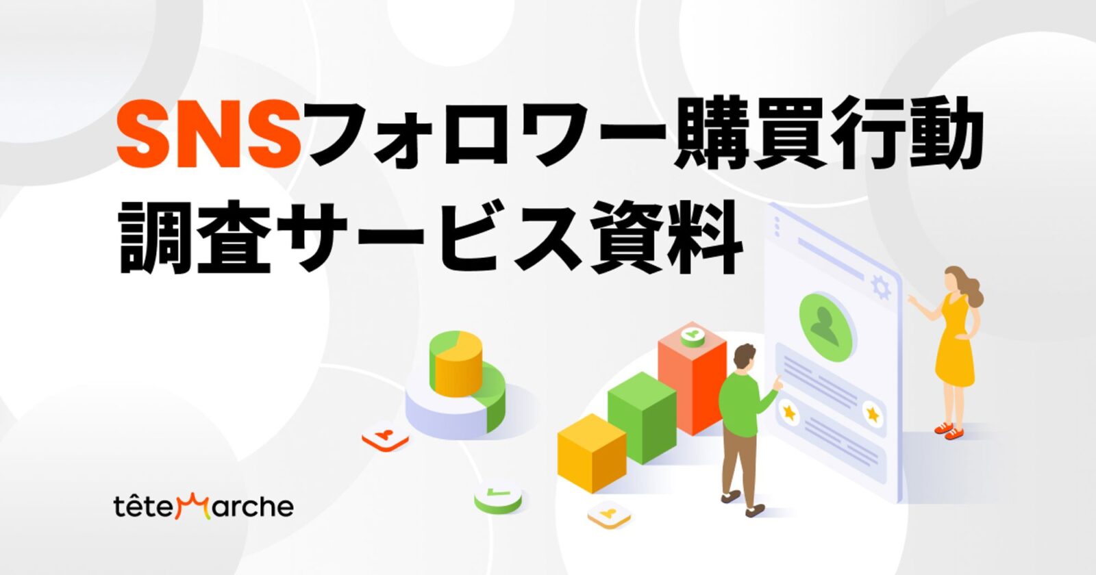 テテマーチ SNSマーケティング サービス資料セット | テテマーチ株式会社